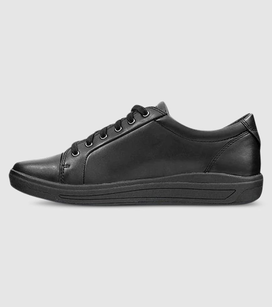 ASCENT STRATUS WOMENS BLACK | Black Womens Work Business Shoes