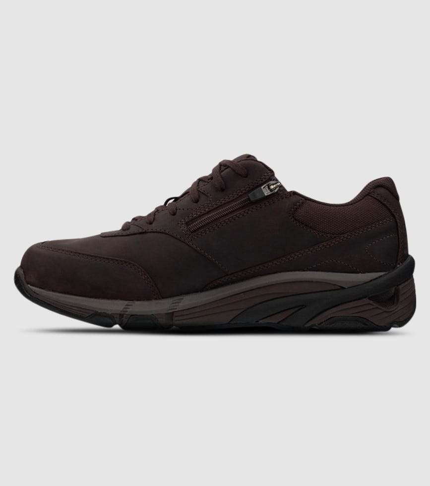 ASCENT VISION ZIP (2E) MENS WALNUT | The Athlete's Foot