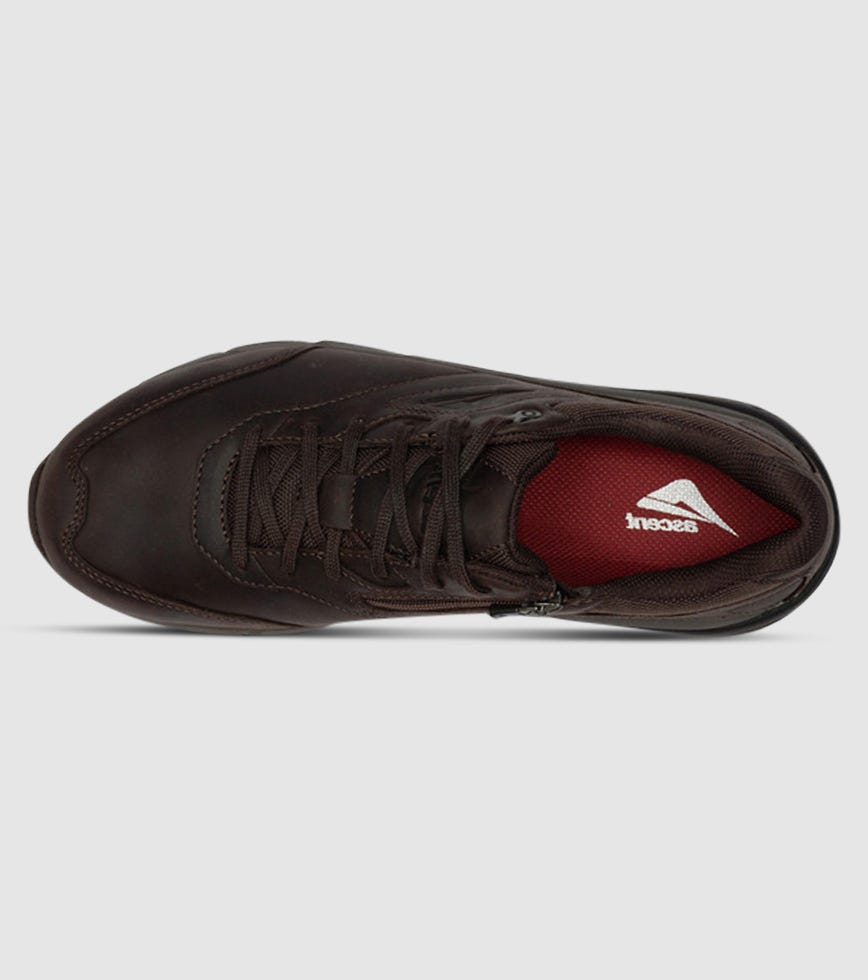 ASCENT VISION ZIP (2E) MENS WALNUT | The Athlete's Foot