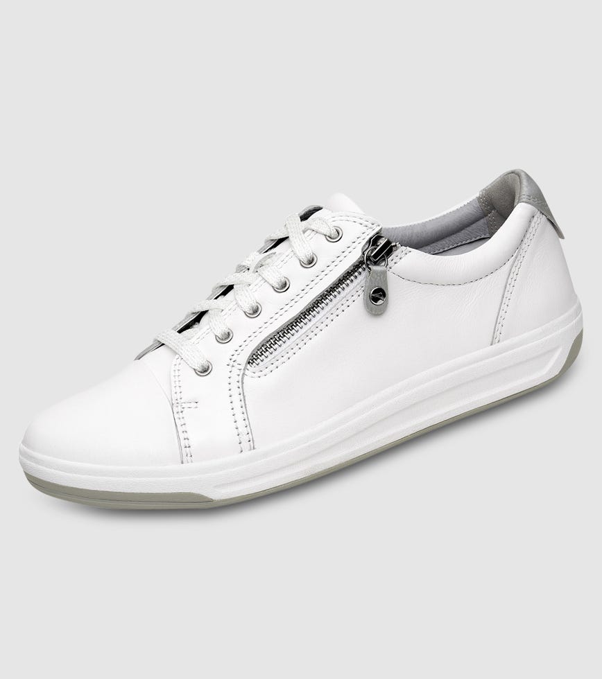 ASCENT STRATUS ZIP WOMENS WHITE SNAKE | The Athlete's Foot