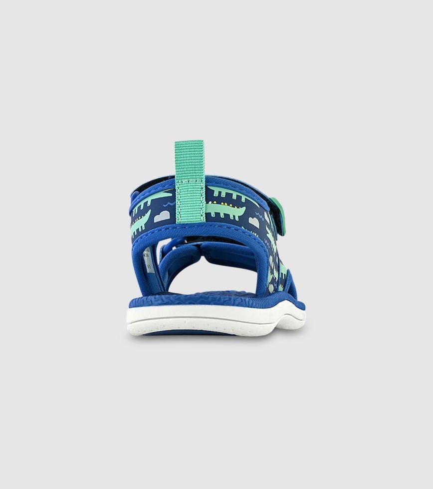 CLARKS FISHER (PS) KIDS BLUE CROCK | The Athlete's Foot