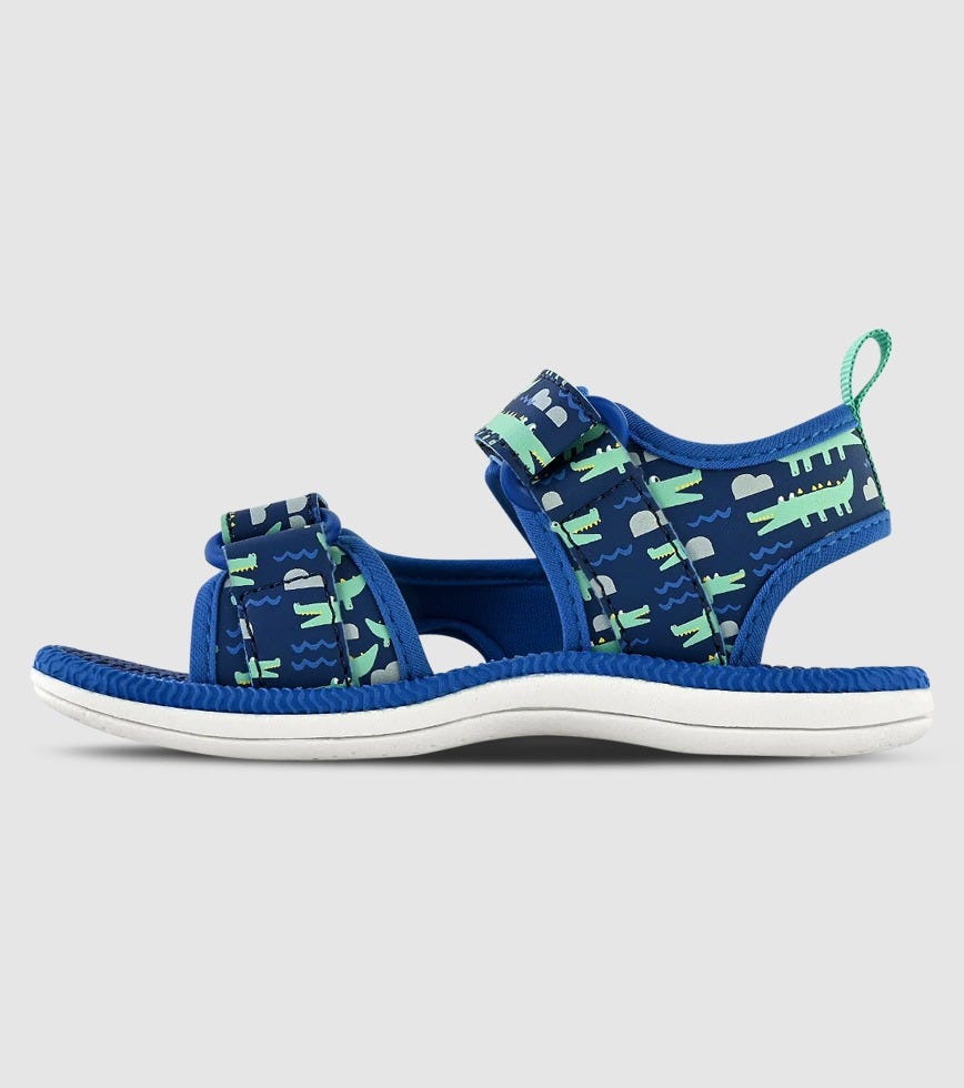 CLARKS FISHER (PS) KIDS BLUE CROCK | The Athlete's Foot