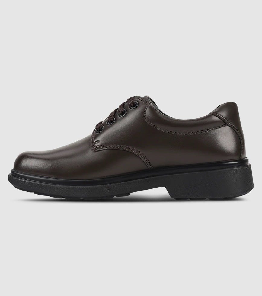 HARRISON DAYTONA SENIOR BOYS SCHOOL SHOES BROWN | The Athlete's Foot