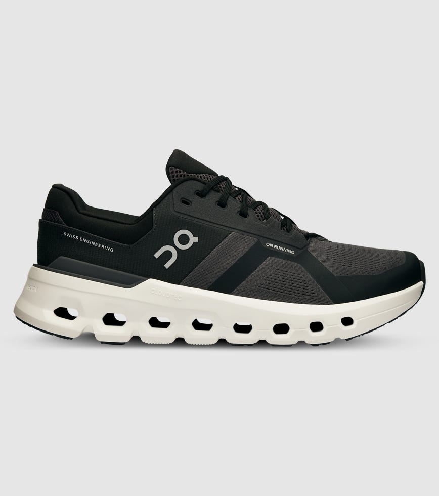 ON CLOUDRUNNER 2 (2E WIDE) MENS ECLIPSE BLACK | The Athlete's Foot