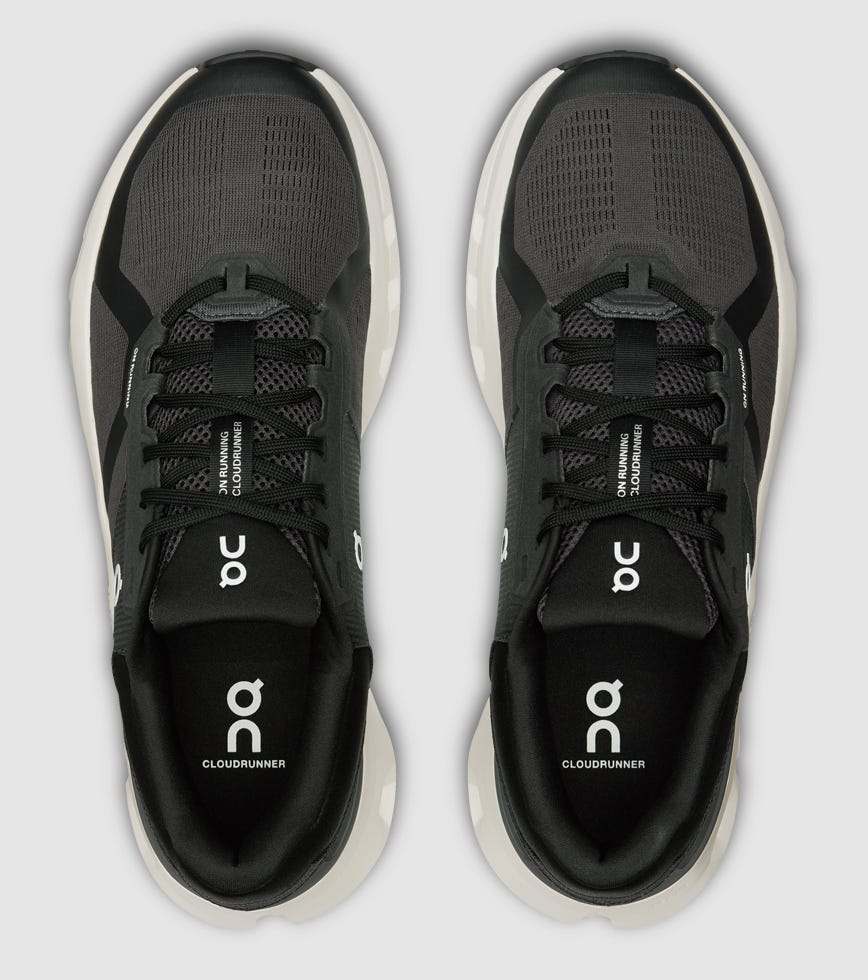 ON CLOUDRUNNER 2 (2E WIDE) MENS ECLIPSE BLACK | The Athlete's Foot
