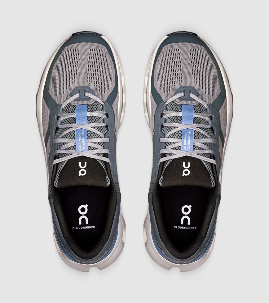 ON CLOUDRUNNER 2 MENS ALLOY CHAMBRAY | The Athlete's Foot