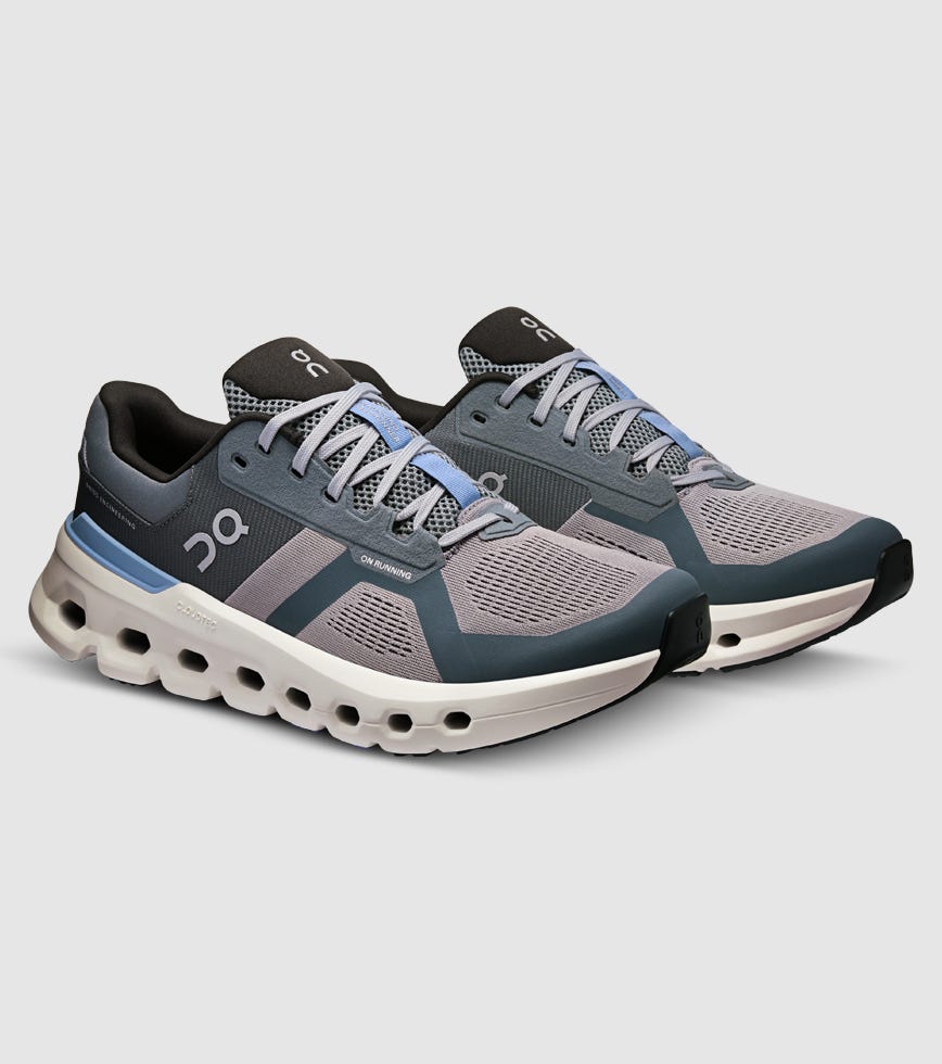 ON CLOUDRUNNER 2 MENS ALLOY CHAMBRAY | The Athlete's Foot