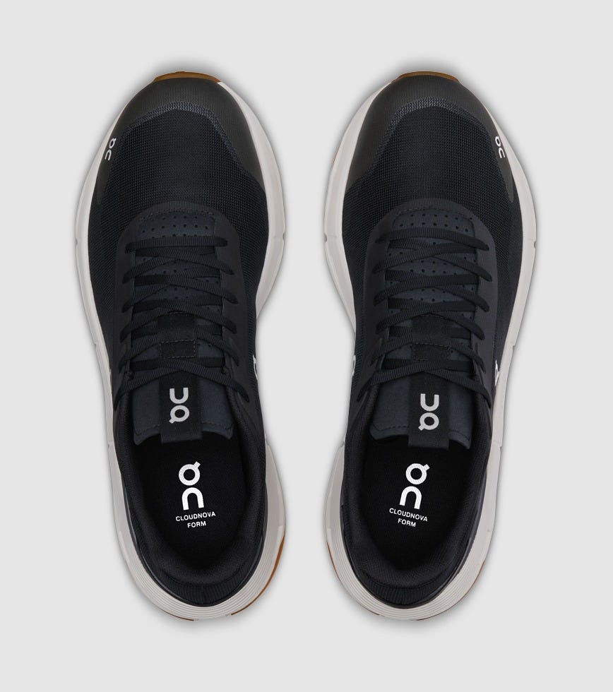 ON CLOUDNOVA FORM 2 MENS BLACK IVORY | The Athlete's Foot