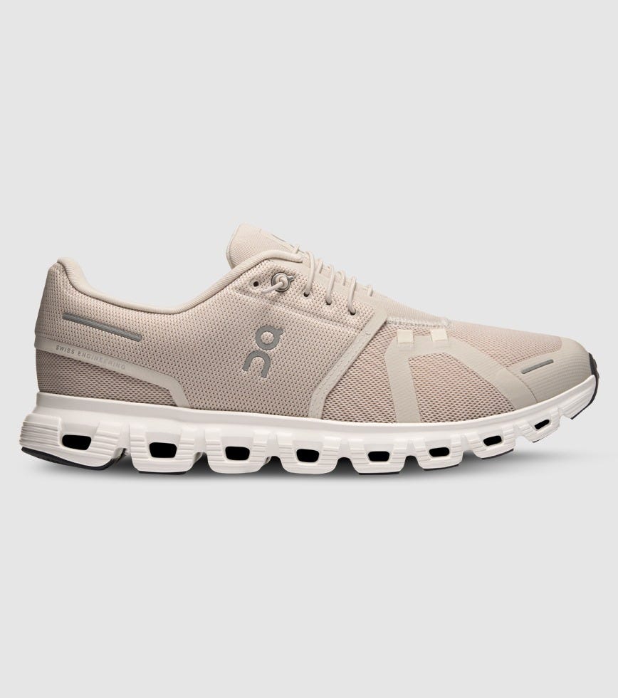 ON CLOUD 6 MENS PEARL WHITE | The Athlete's Foot