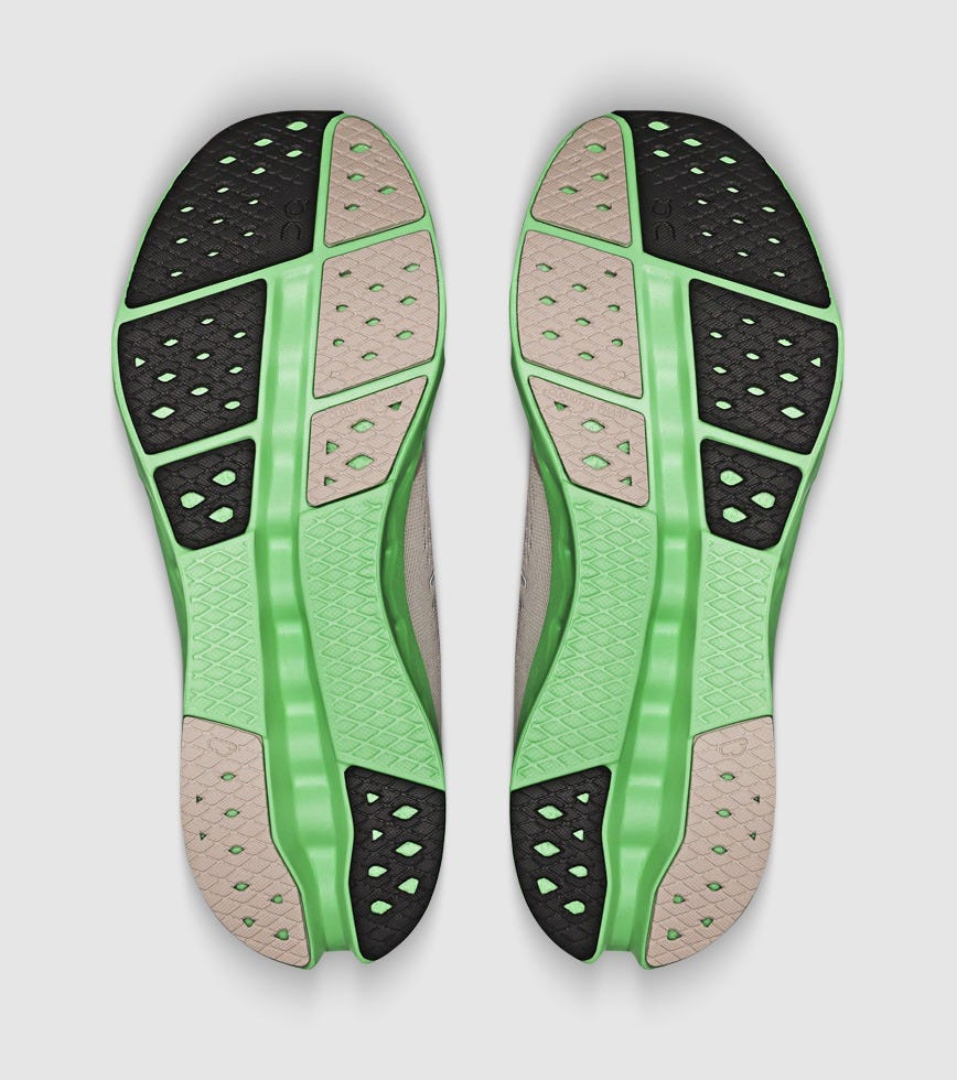 ON CLOUDSURFER 2 MENS TRUFFLE HONEYDEW | The Athlete's Foot