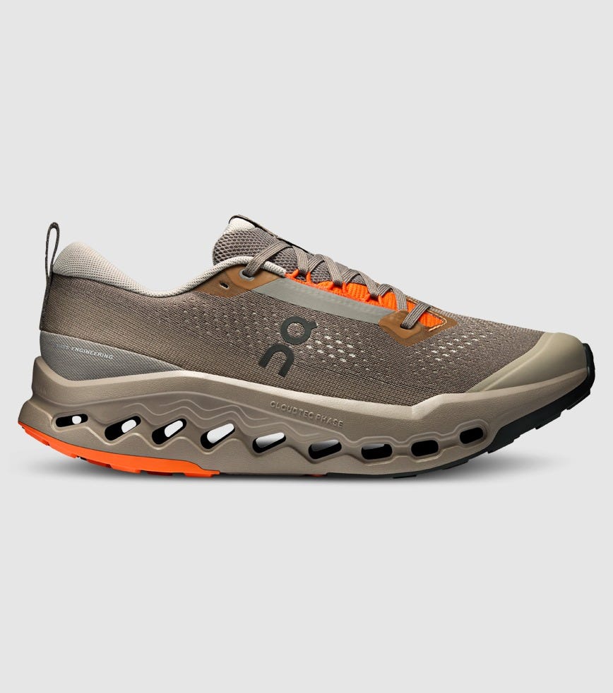 ON CLOUDSURFER TRAIL 2 MENS ECLIPSE CINDER | The Athlete's Foot