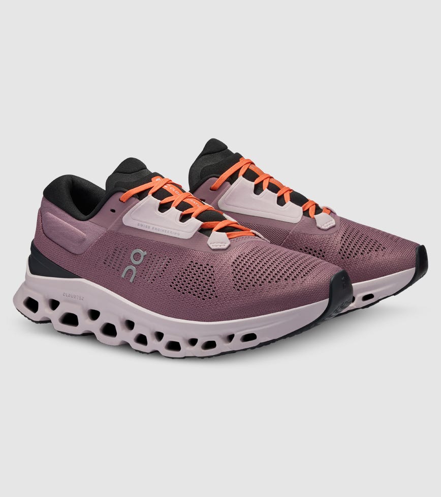 ON RUNNING CLOUDSTRATUS 3 C WOMENS QUARTZ LILY | The Athlete's Foot