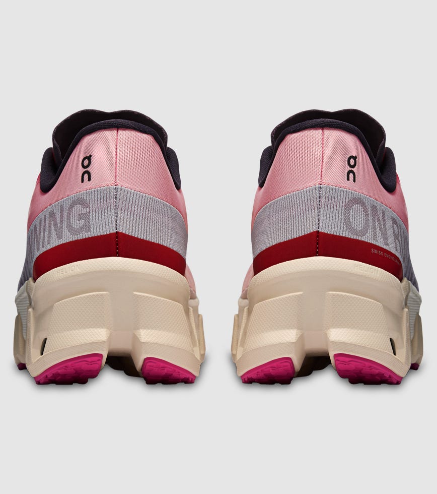 ON CLOUDMONSTER HYPER WOMENS RED CREAM | The Athlete's Foot