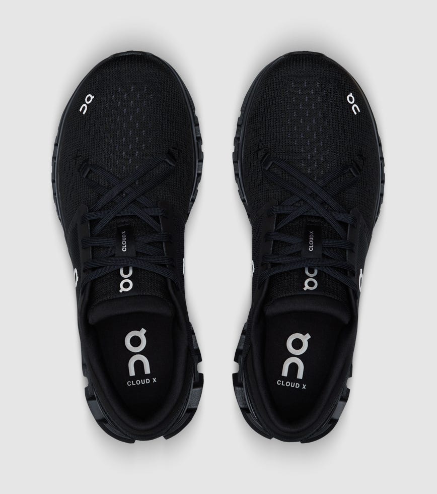 ON CLOUD X 4 C WOMENS BLACK ECLIPSE | The Athlete's Foot