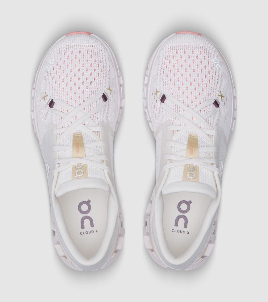 ON CLOUD X 4 C WOMENS IVORY SAND | The Athlete's Foot