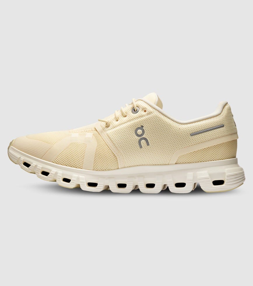 ON CLOUD 6 WOMENS CASTOR IVORY | The Athlete's Foot