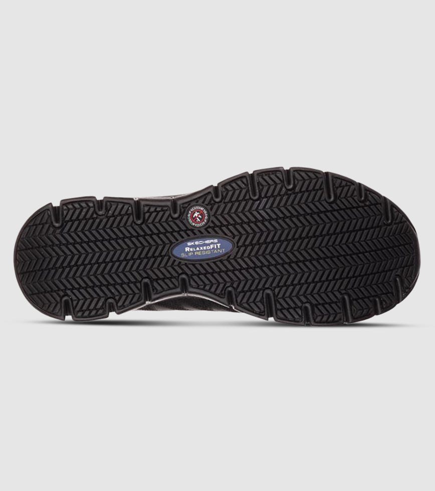 SKECHERS SURE TRACK ERATH WOMENS BLACK | The Athlete's Foot