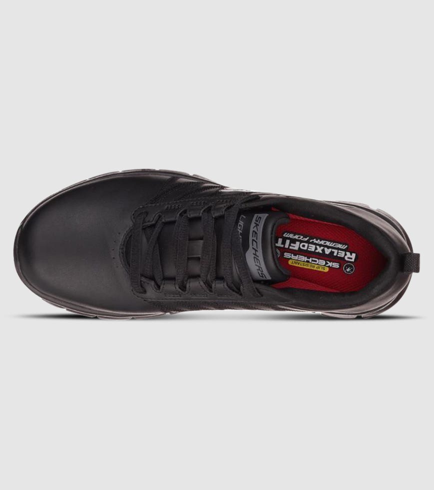 SKECHERS SURE TRACK ERATH WOMENS BLACK | The Athlete's Foot