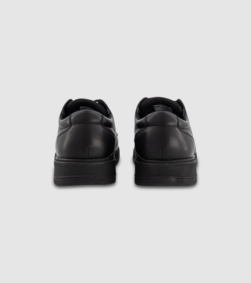 ALPHA DUX SENIOR BOYS SCHOOL SHOES BLACK | The Athlete's Foot