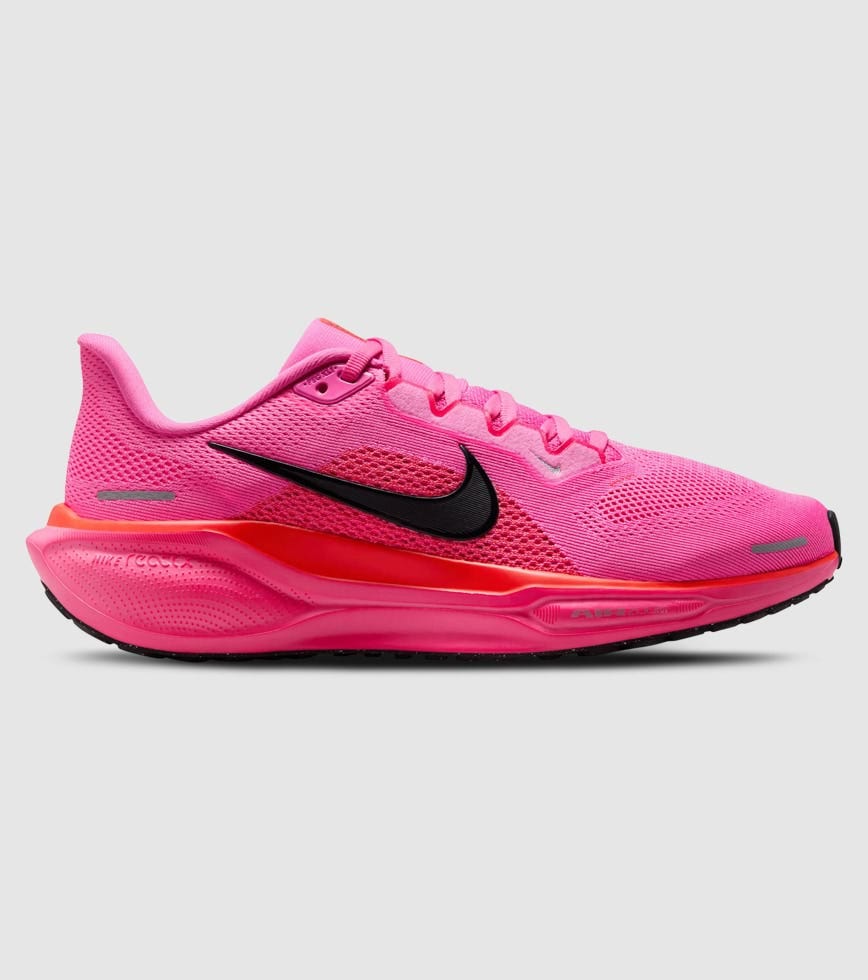 NIKE W AIR ZOOM PEGASUS 41 WOMENS PLAYFUL PINK OFF NOIR HYPER PINK BRT ...