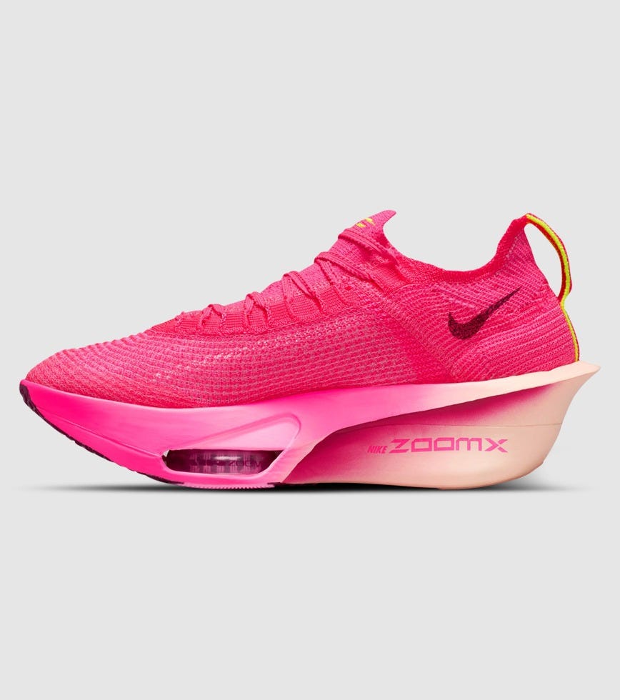 NIKE ALPHAFLY 3 WOMENS HYPER PINK BORDEAUX CRIMSON TINT | The Athlete's ...