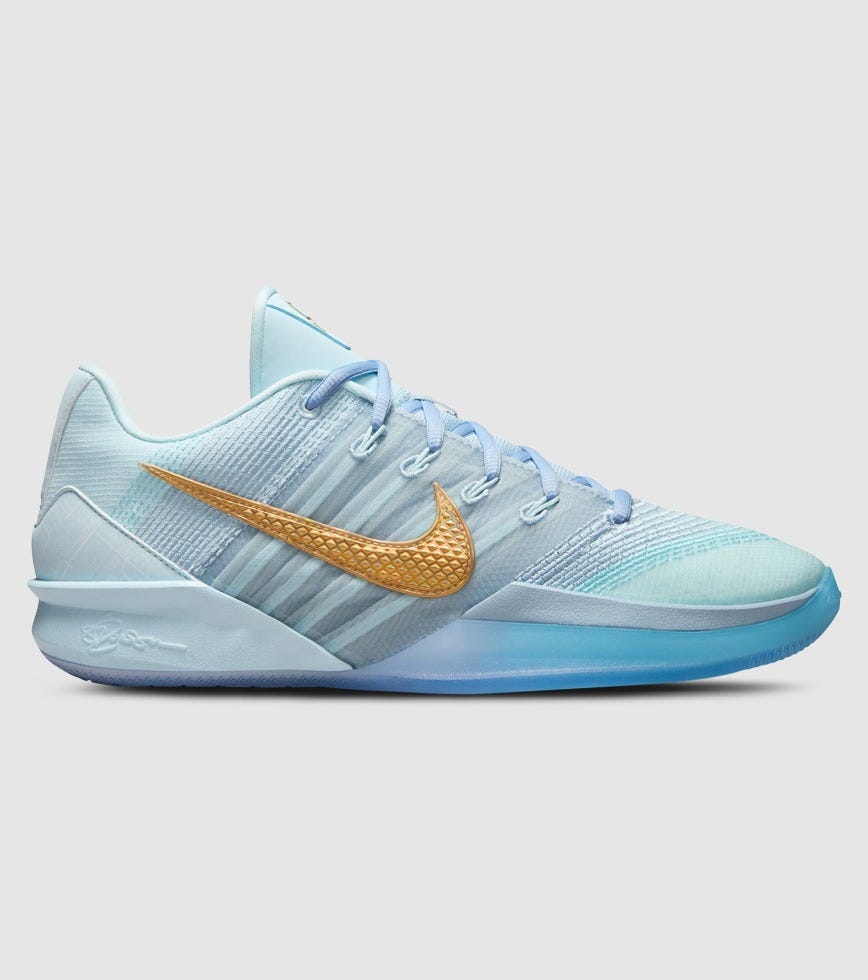 NIKE SABRINA 3 WOMENS BASKETBALL SHOES GLACIER BLUENEPTUNE BLUE LT ...