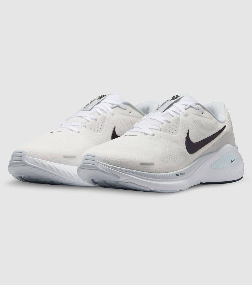 NIKE STRUCTURE 26 MENS WHITE BLACK PURE PLATINUM | The Athlete's Foot