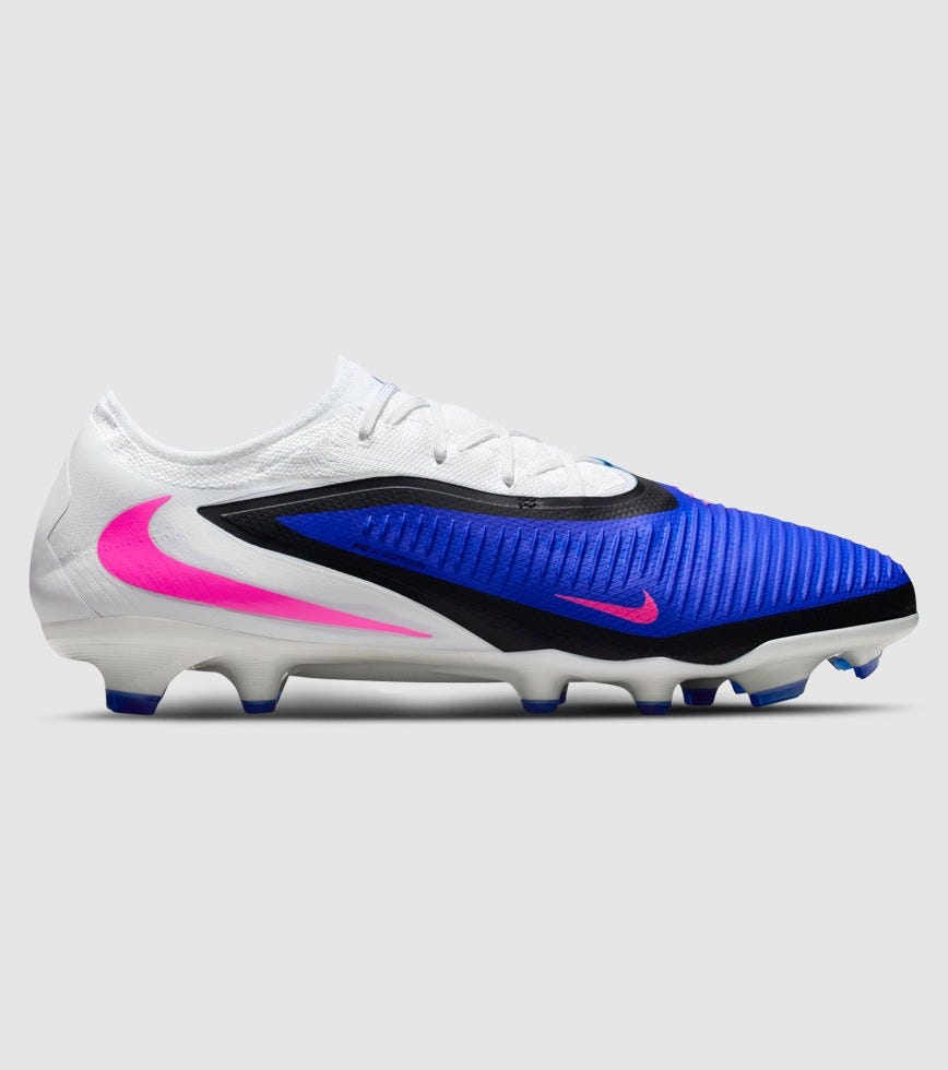 NIKE PHANTOM 6 LOW PRO (FG) MENS FOOTBALL BOOTS RACER BLUE PINK BLAST ...