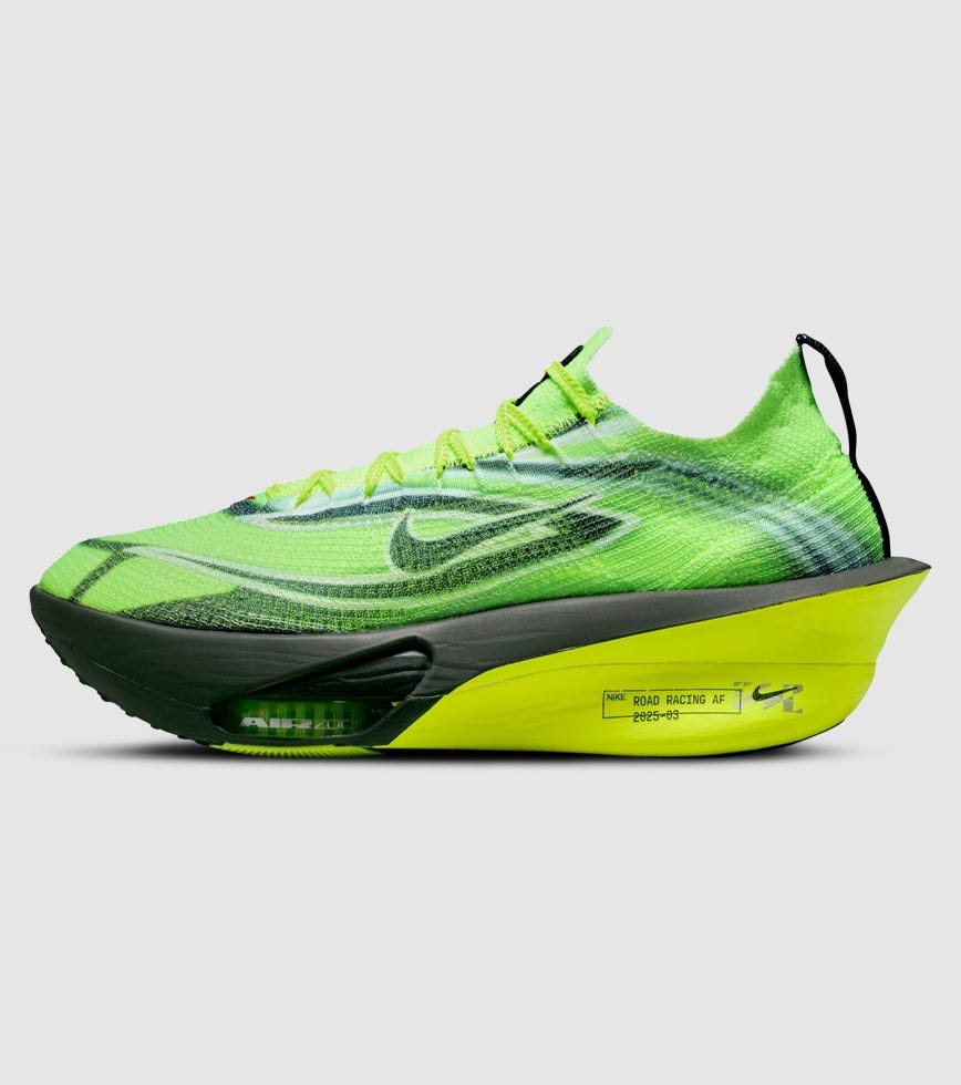 NIKE ALPHAFLY 3 MENS MULTI-COLOR BLACK VOLT WHITE | The Athlete's Foot