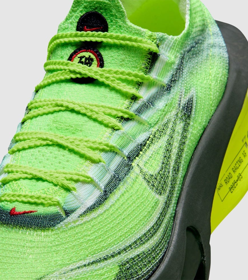 NIKE ALPHAFLY 3 MENS MULTI-COLOR BLACK VOLT WHITE | The Athlete's Foot