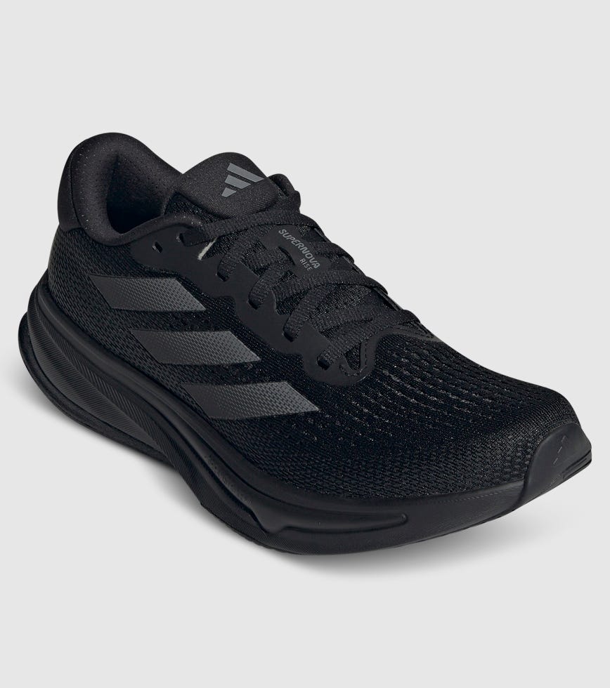 ADIDAS SUPERNOVA RISE WOMENS CORE BLACK IRON MET GREY FIVE | The ...