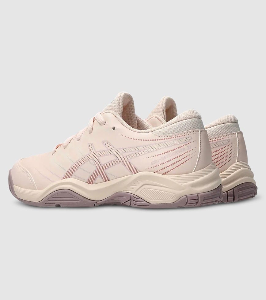 ASICS GEL-NETBURNER 21 (GS) KIDS NETBALL SHOES PEARL PINK ROSE ROUGE ...