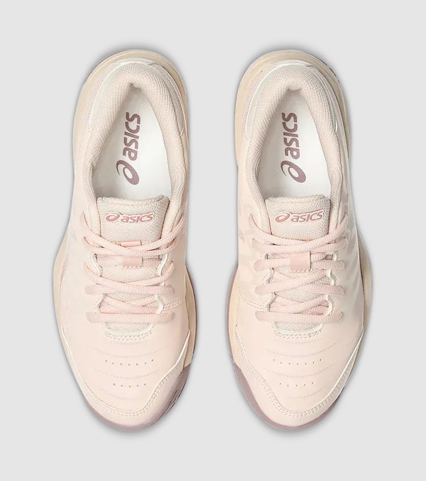 ASICS GEL-NETBURNER 21 (GS) KIDS NETBALL SHOES PEARL PINK ROSE ROUGE ...