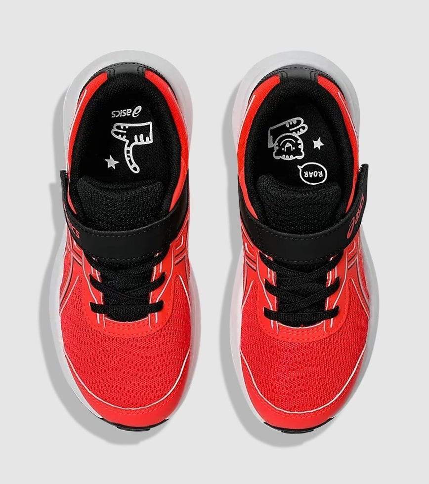 ASICS CONTEND 9 (PS) KIDS FLASH RED BLUE FADE | The Athlete's Foot