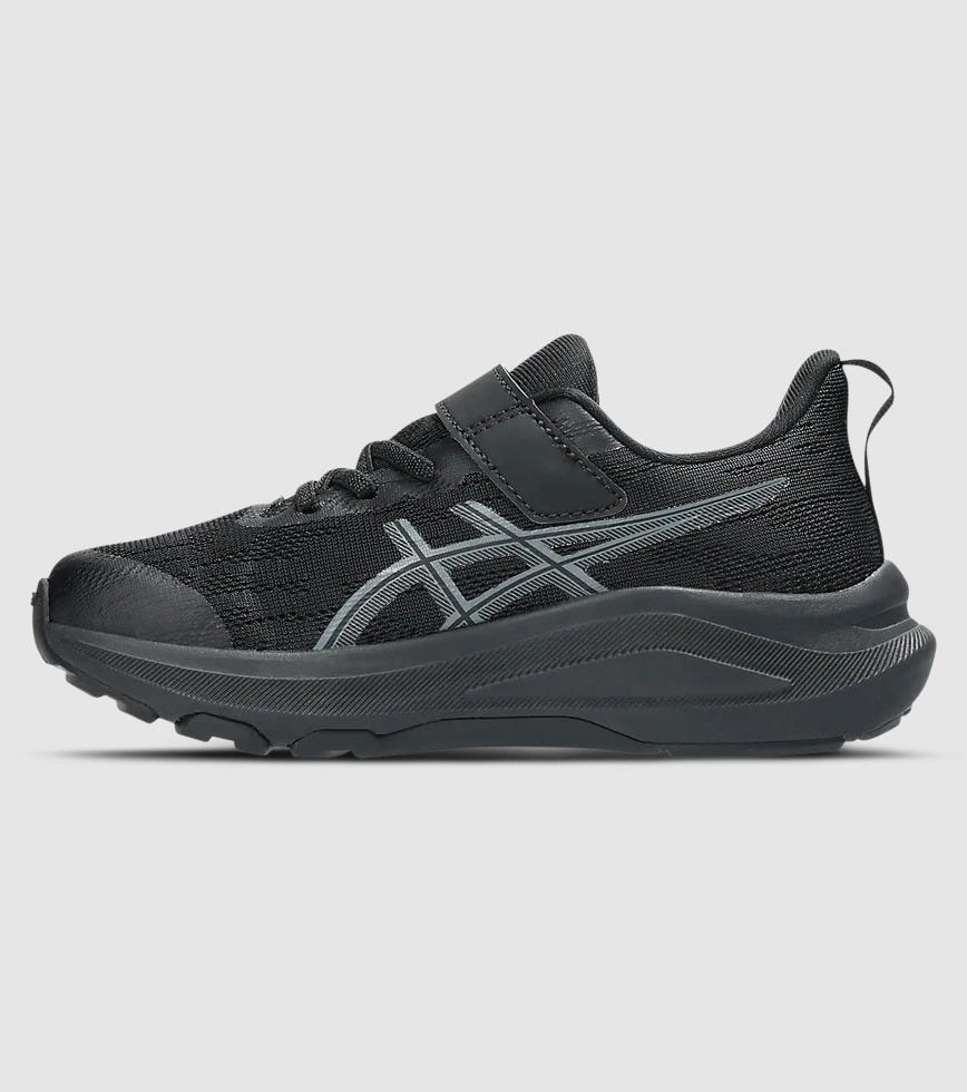 ASICS GT 1000 14 (PS) BLACK CARRIER GREY BOYS | The Athlete's Foot
