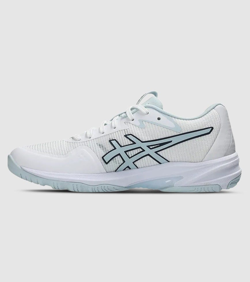 ASICS NETBURNER PROFESSIONAL FF 4 WOMENS NETBALL SHOES WHITE SKY | The ...