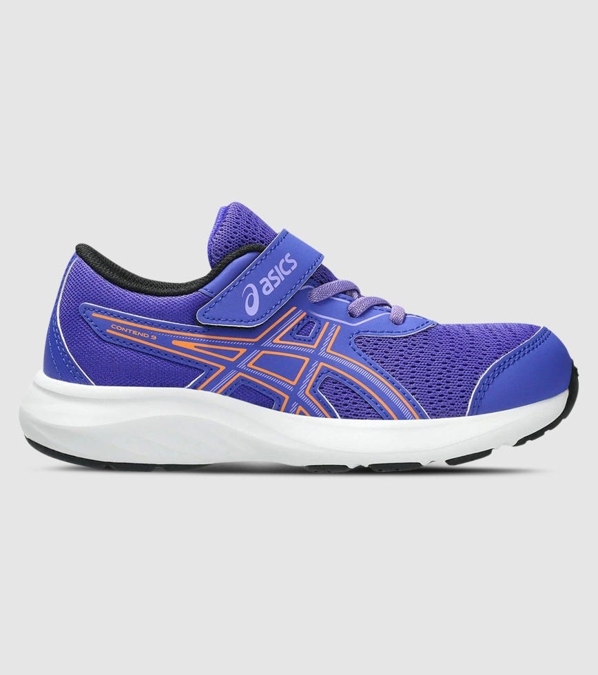 ASICS CONTEND 9 (PS) KIDS COBALT BURST AMETHYST | The Athlete's Foot