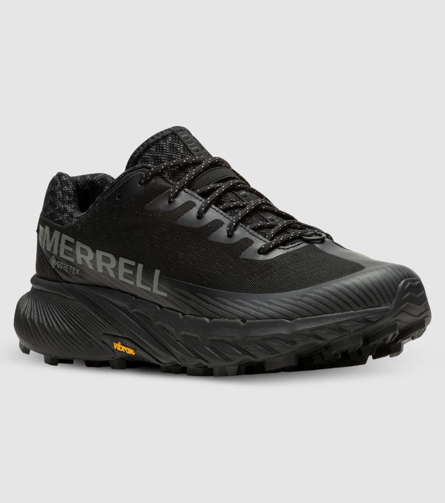 MERRELL AGILITY PEAK 5 GORE-TEX MENS BLACK BLACK | The Athlete's Foot