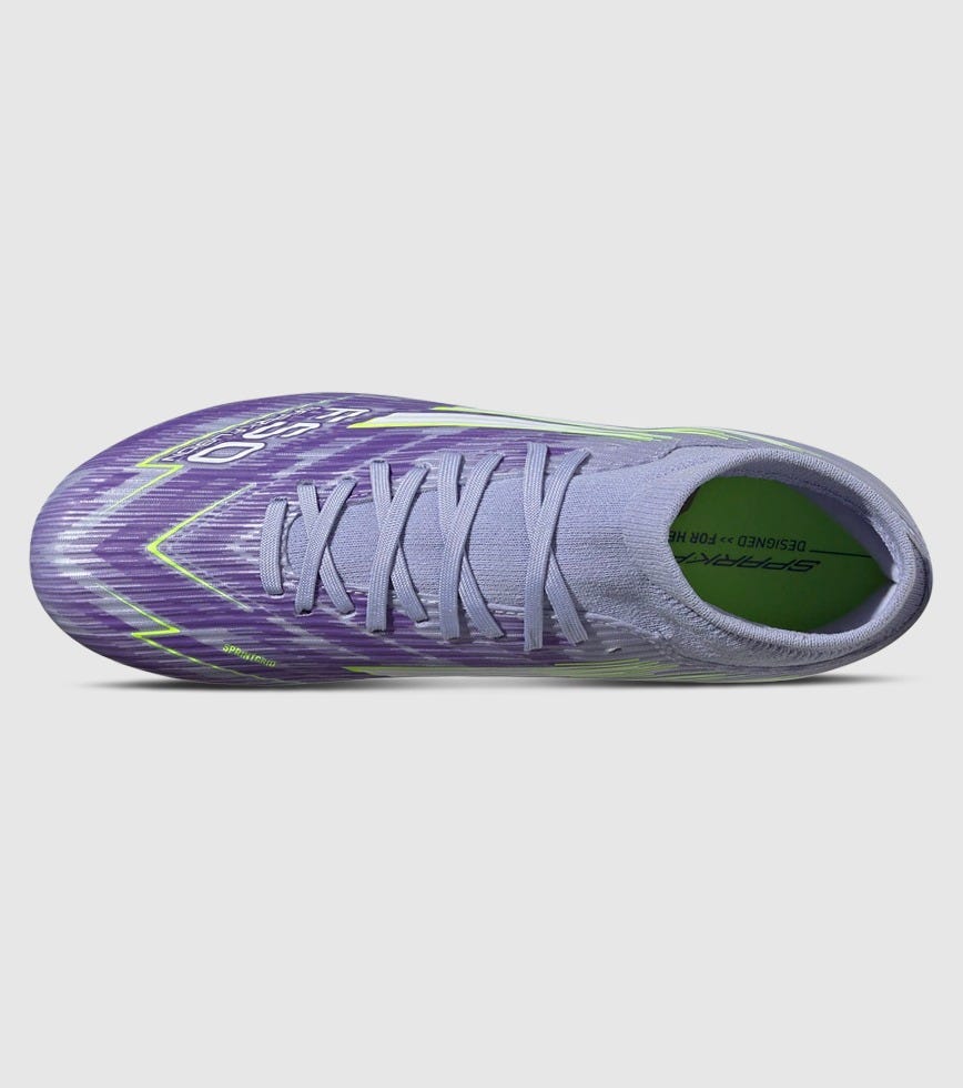 ADIDAS F50 SPARKFUSION LEAGUE (FG) WOMENS FOOTBALL BOOTS VIOLET TONE ...