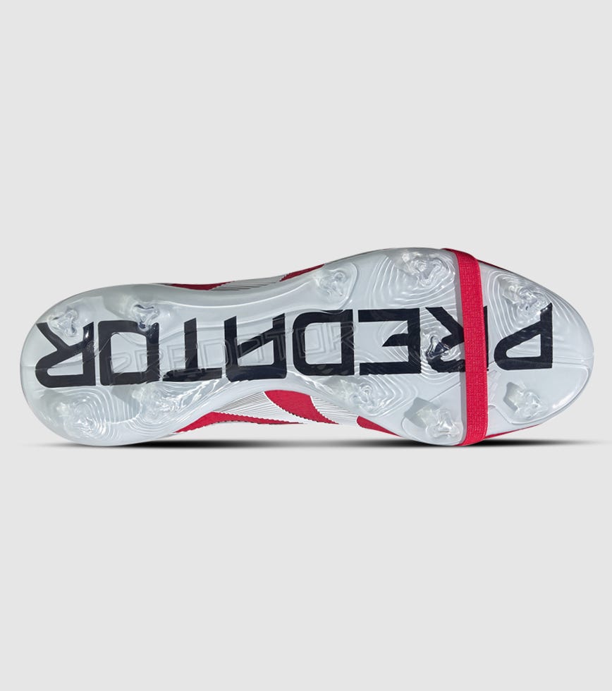 ADIDAS PREDATOR PRO FT (FG) MENS FOOTBALL BOOTS LUCID RED FTWR WHITE ...