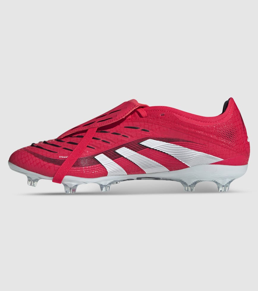 ADIDAS PREDATOR PRO FT (FG) MENS FOOTBALL BOOTS LUCID RED FTWR WHITE ...