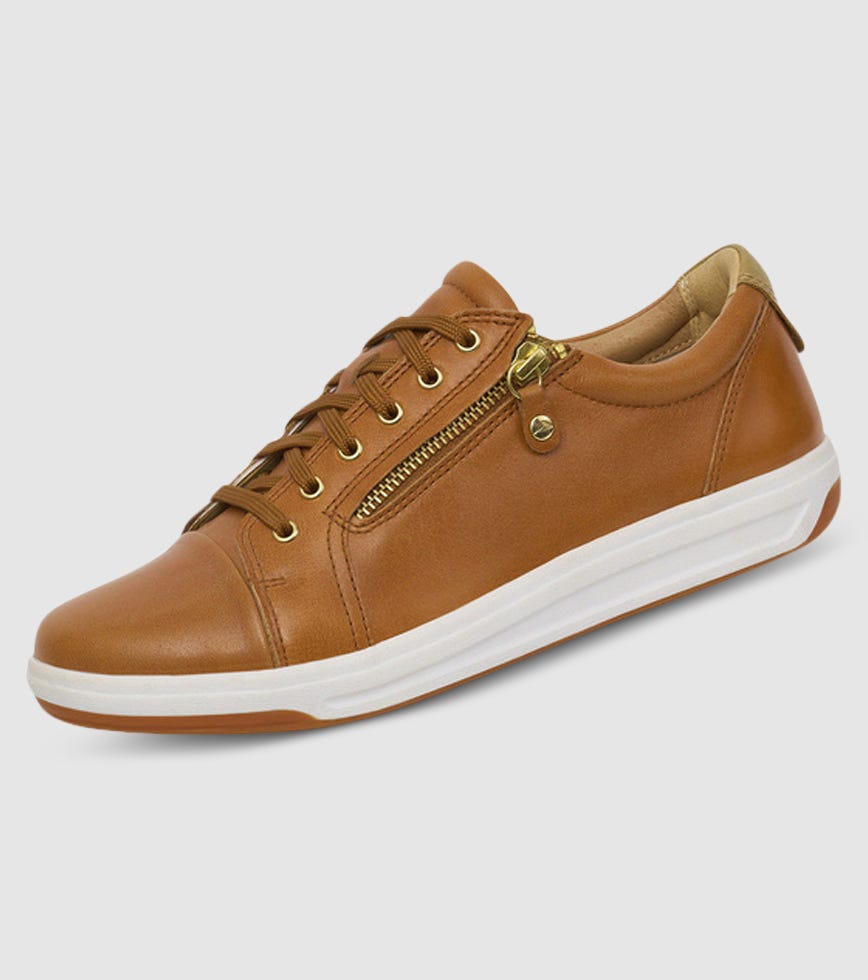 ASCENT STRATUS ZIP WOMENS TAN | The Athlete's Foot