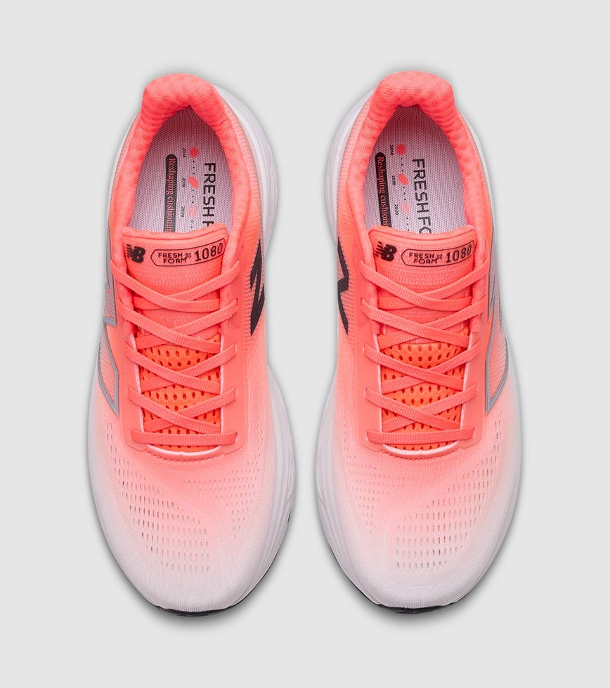 NEW BALANCE FRESH FOAM X 1080 V14 MENS URGENT RED | The Athlete's Foot