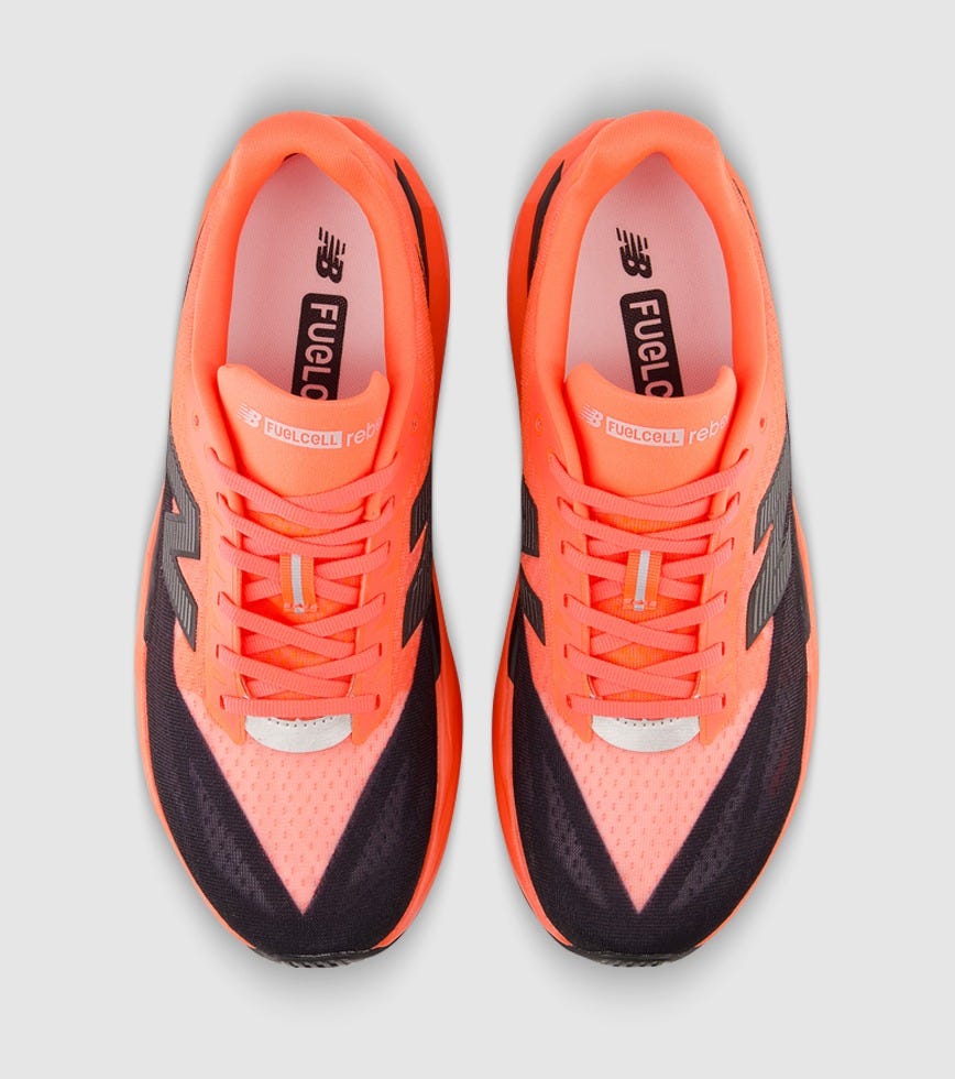 NEW BALANCE FUELCELL REBEL V5 MENS URGENT RED | The Athlete's Foot