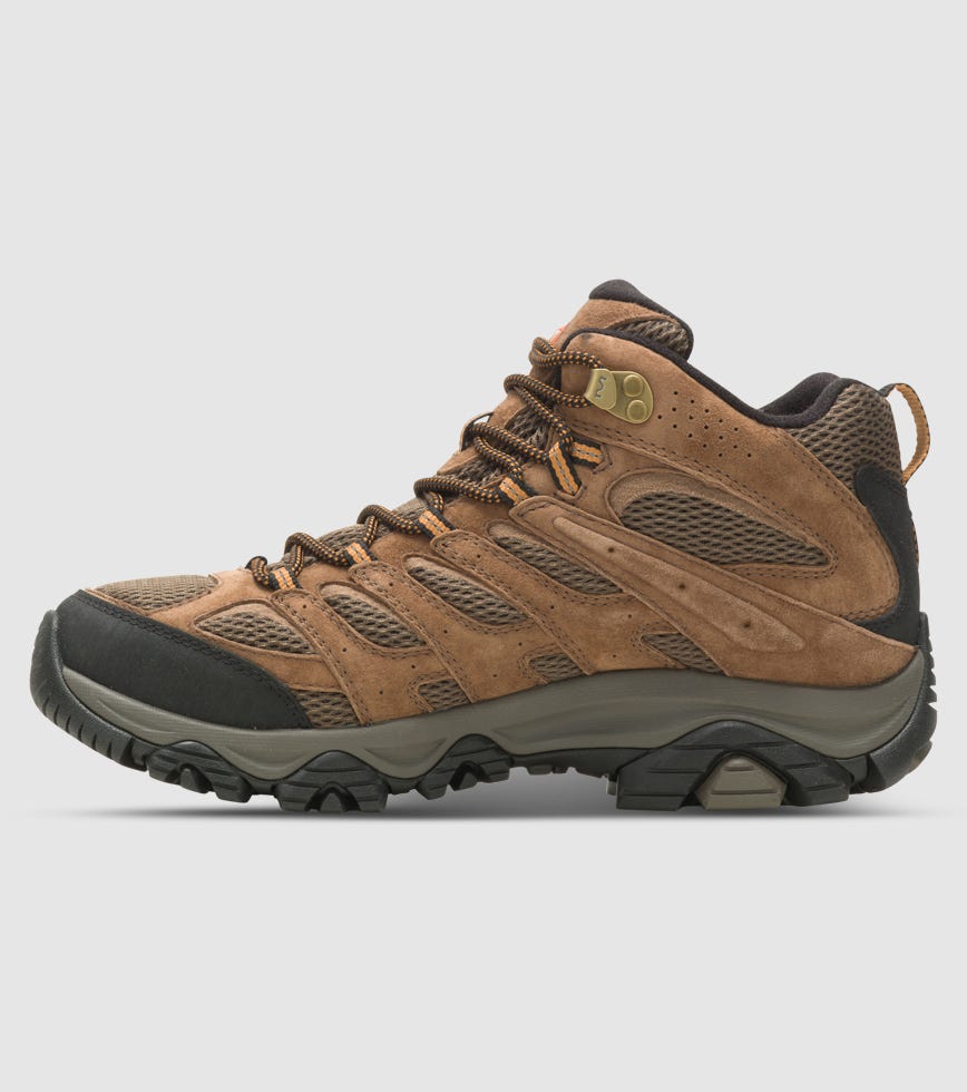 MERRELL MOAB 3 MID GORE-TEX (2E WIDE) MENS EARTH | The Athlete's Foot