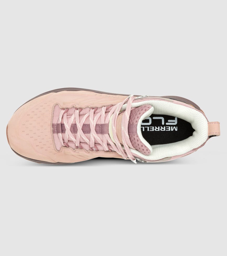 MERRELL MOAB SPEED 2 LTR MID WP WOMENS ADOBE ROSE | The Athlete's Foot