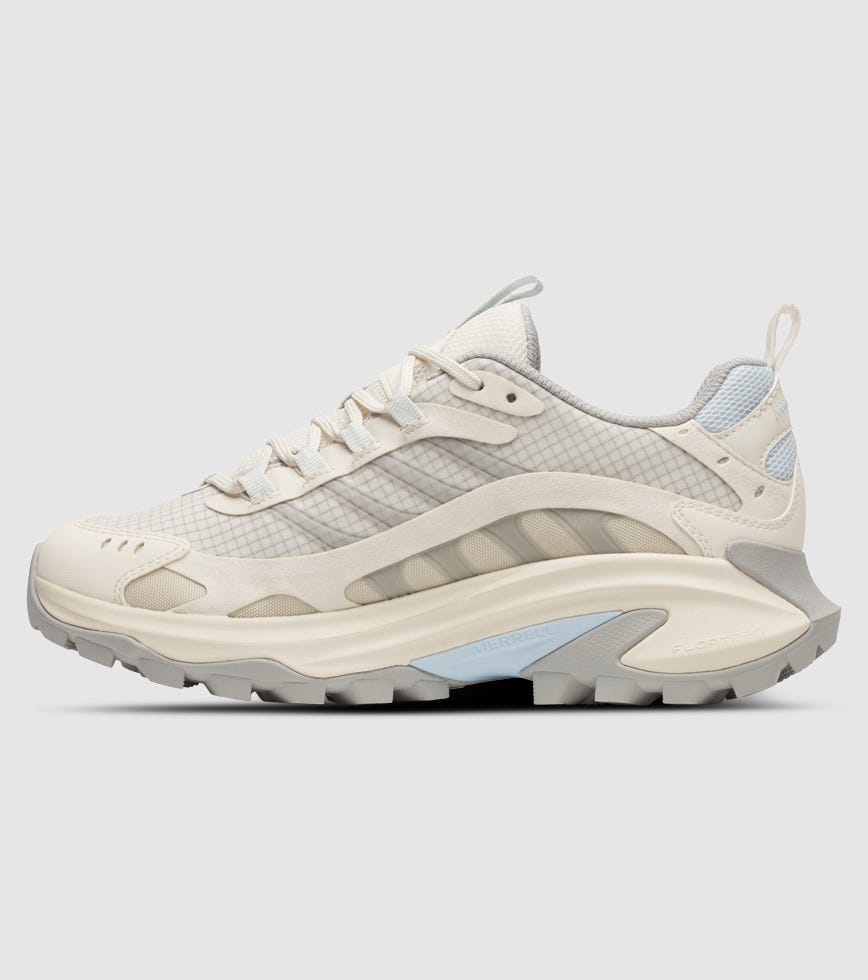 MERRELL MOAB SPEED 2 GORE-TEX WOMENS CHALK ICE BLUE | The Athlete's Foot