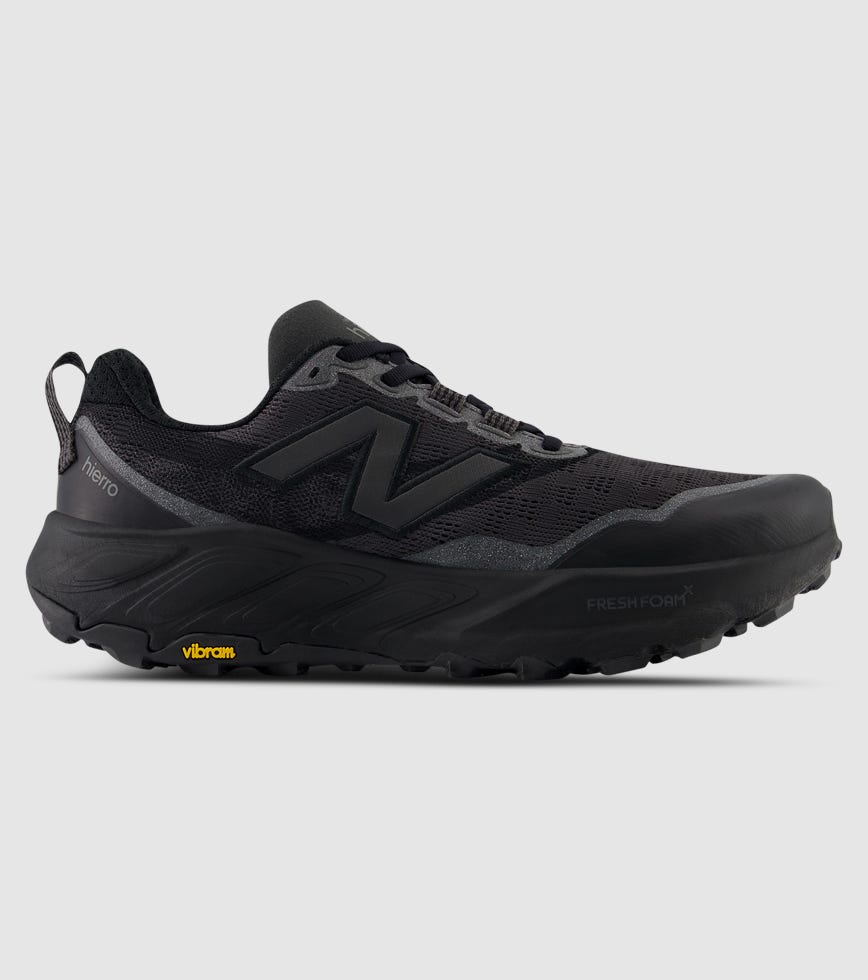 NEW BALANCE FRESH FOAM X HIERRO V9 (2E WIDE) MENS BLACK CEMENT | The ...