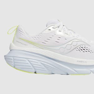 SAUCONY GUIDE 18 WOMENS WHITE ICE MELT | The Athlete's Foot