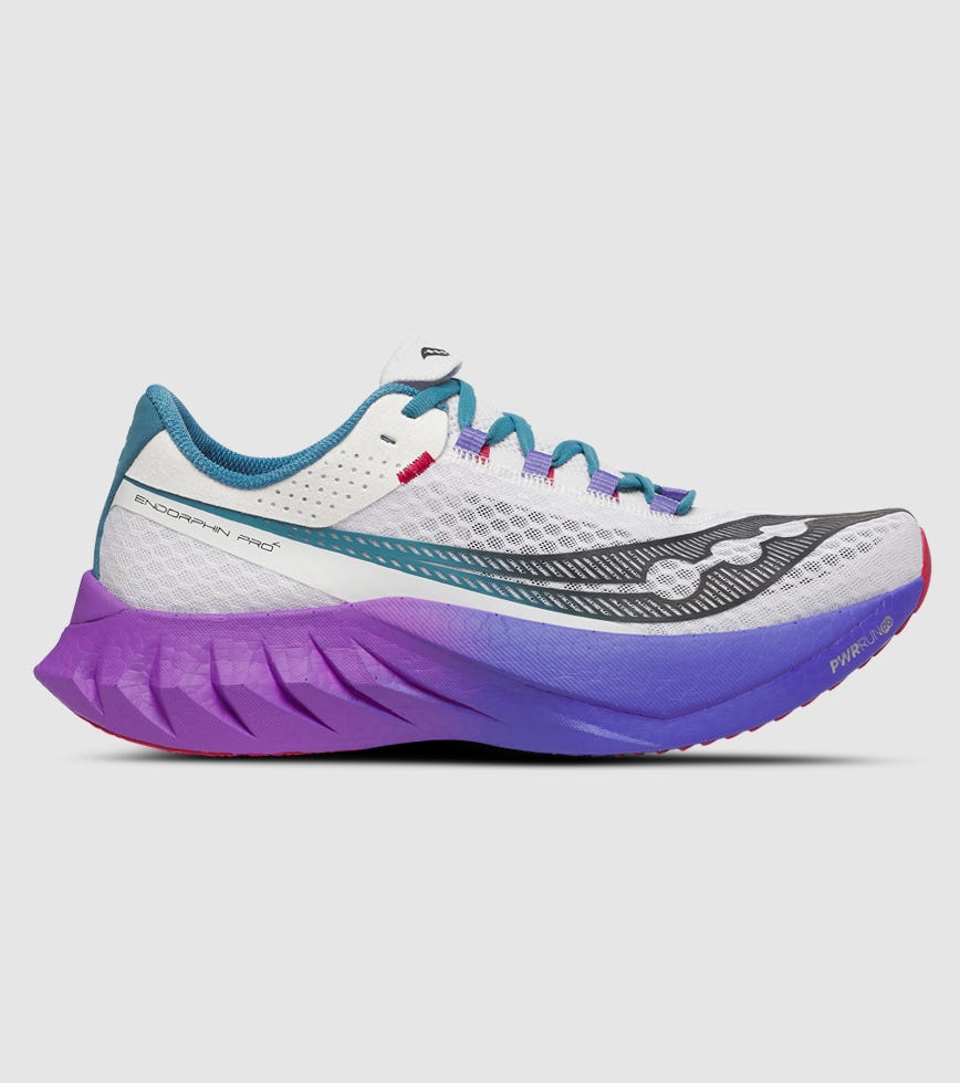 SAUCONY ENDORPHIN PRO 4 MENS WHITE SHADOW | The Athlete's Foot